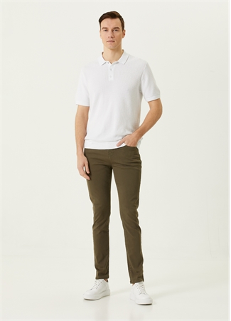 Network Erkek Slim Fit Haki Casual Pantolon 29/30 EU Network Erkek Slim Fit Haki Casual Pantolon 29/30 EU