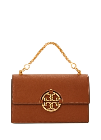 Tory Burch Kadın Taba Logolu Deri Omuz Çantası Turuncu Eu Tory Burch Kadın Taba Logolu Deri Omuz Çantası Turuncu Eu