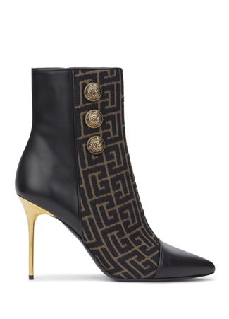 Balmain Kadın Siyah Logo Jakarlı Bot Haki 40 EU Balmain Kadın Siyah Logo Jakarlı Bot Haki 40 EU