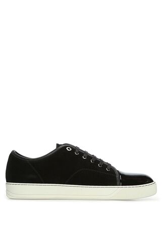 Lanvin Erkek Siyah Deri Sneaker 9 UK