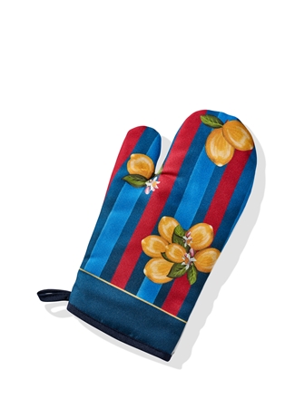 Chiara Alessi Positano Colorblocked Desenli Fırın Eldiveni EU Chiara Alessi Positano Colorblocked Desenli Fırın Eldiveni EU