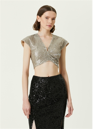 Maison Kairos Kadın Katya Bej V Yaka İşlemeli Crop Abiye Bluz 36 Eu Maison Kairos Kadın Katya Bej V Yaka İşlemeli Crop Abiye Bluz 36 Eu