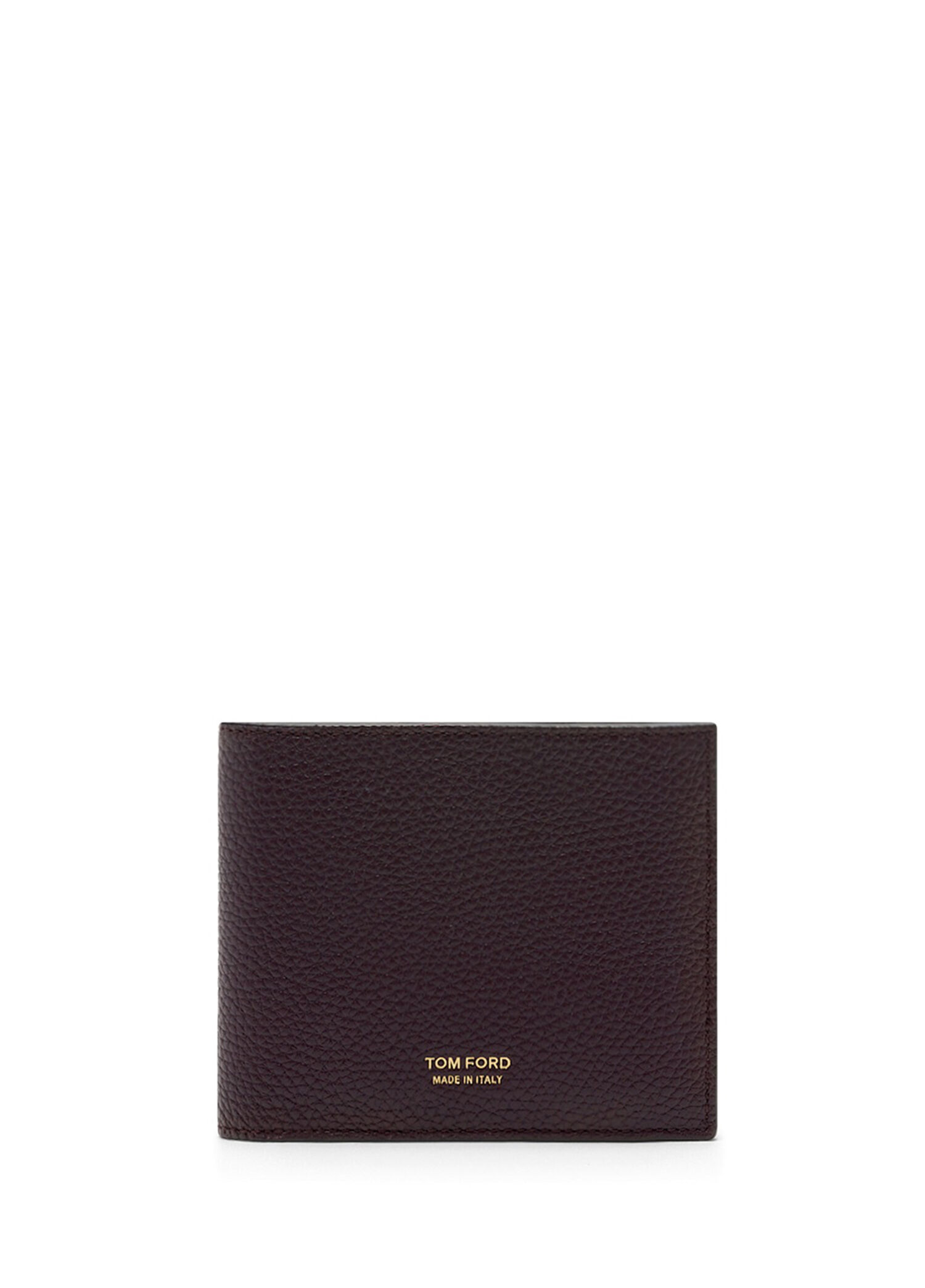 Tom Ford - Bordo Erkek Deri Cüzdan - Bordo
