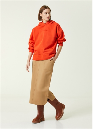 Beymen Club Kadın Camel Midi Jersey Etek Kahverengi S Beymen Club Kadın Camel Midi Jersey Etek Kahverengi S