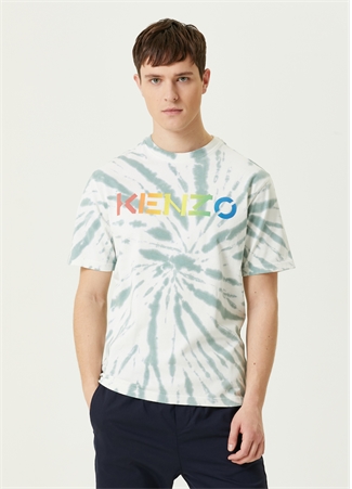 Kenzo Erkek Yeşil Batik Desenli T-shirt Xs Eu Kenzo Erkek Yeşil Batik Desenli T-shirt Xs Eu