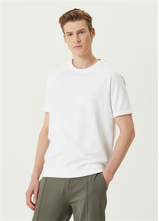 Beymen Collection Erkek Beyaz Bisiklet Yaka Sweatshirt S Eu Beymen Collection Erkek Beyaz Bisiklet Yaka Sweatshirt S Eu