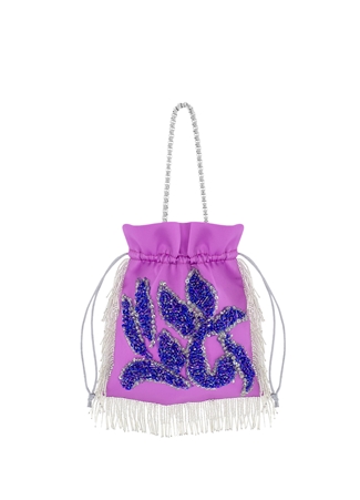 Dreams Come True Kadın Ethnic Pembe İpek El Çantası EU