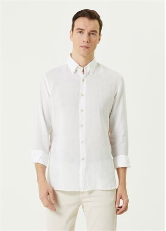 Alessandro Gherardi Erkek GÖMLEK Beyaz 38 IT