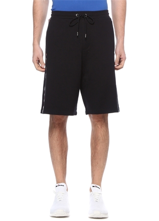 Moncler Erkek Lacivert Beli Kordonlu Logo Şeritli Bermuda L EU Moncler Erkek Lacivert Beli Kordonlu Logo Şeritli Bermuda L EU