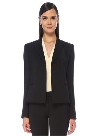 The Row Kadın Lacivert Kelebek Yaka Ceket 6 US