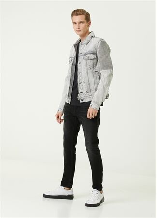 Balmain Erkek Siyah Dar Paça Jean Pantolon 36 US