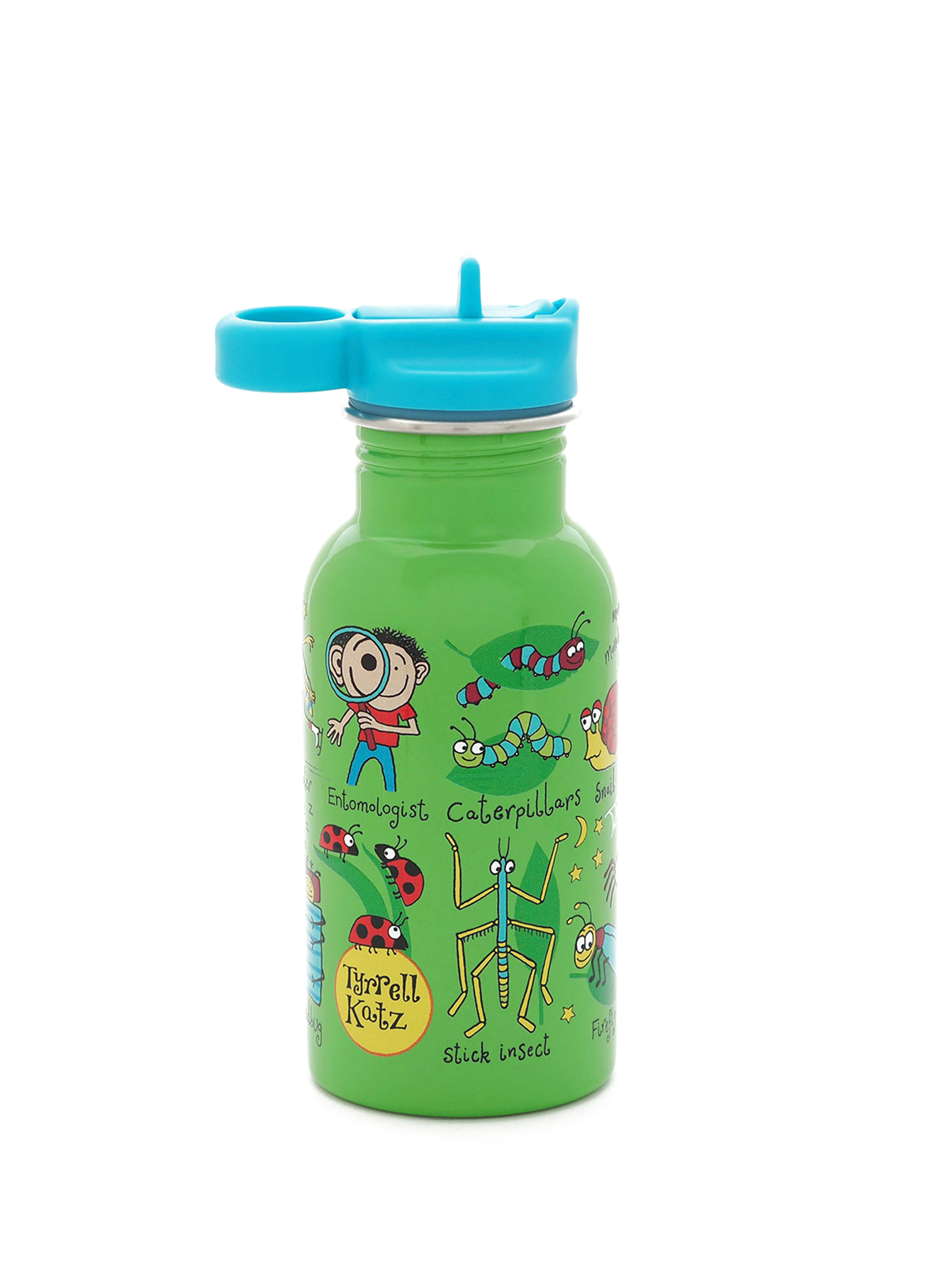 Tyrrell Katz - Bugs Pipetli Paslanmaz Çelik Matara 400 Ml - Bugs