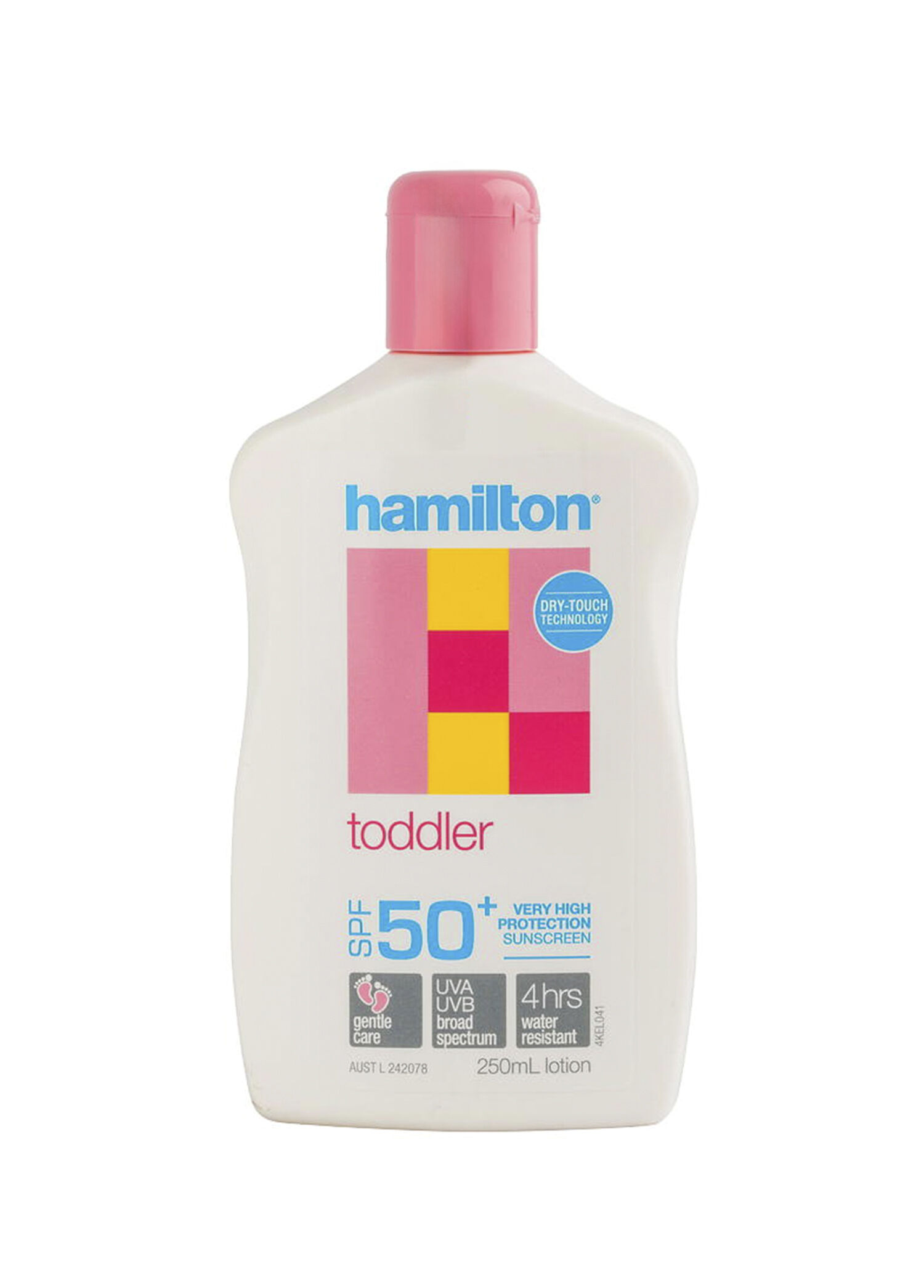 Hamilton - Toddler SPF50+ Güneş Koruyucu Losyon 250 ml - Şeffaf