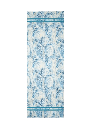 Etro Home Mavi Karışık Desenli Runner Etro Home Mavi Karışık Desenli Runner