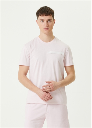 Alexander McQueen Erkek Pembe Logo Detaylı T-shirt M EU Alexander McQueen Erkek Pembe Logo Detaylı T-shirt M EU