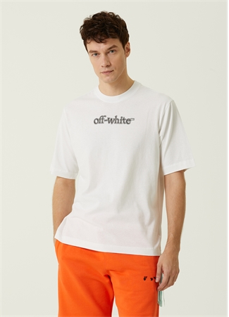 Off-White Erkek Beyaz Logo Detaylı T-shirt Siyah S EU Off-White Erkek Beyaz Logo Detaylı T-shirt Siyah S EU