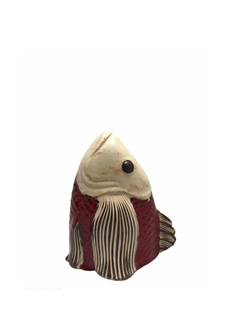 Dot Design Küçük Boy Orfoz Formlu Seramik Obje Çok Renkli Dot Design Küçük Boy Orfoz Formlu Seramik Obje Çok Renkli