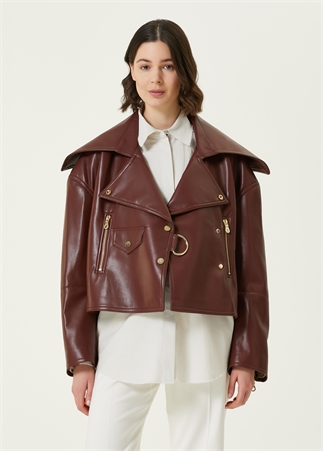 Nanushka Kadın Ceket Bordo Xs Eu