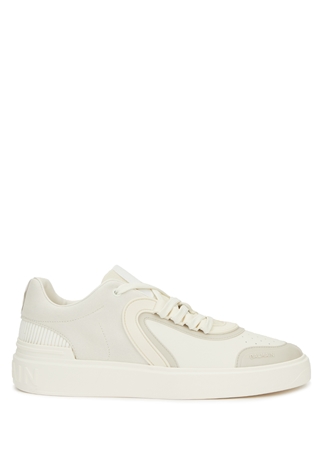 Balmain Erkek Beyaz Logo Detaylı Deri Sneaker 42 EU Balmain Erkek Beyaz Logo Detaylı Deri Sneaker 42 EU