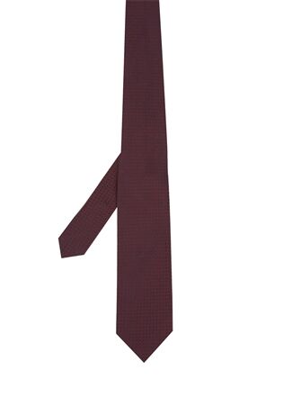 Beymen Collection Erkek Bordo Desenli İpek Kravat EU IT Beymen Collection Erkek Bordo Desenli İpek Kravat EU IT