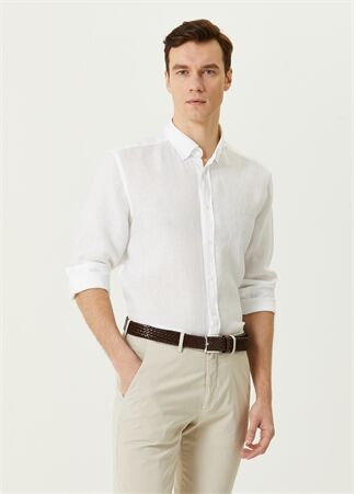 Corneliani Erkek GÖMLEK Beyaz 42 IT