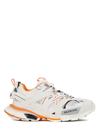Balenciaga Erkek Track Beyaz Turuncu Sneaker 44 EU Balenciaga Erkek Track Beyaz Turuncu Sneaker 44 EU