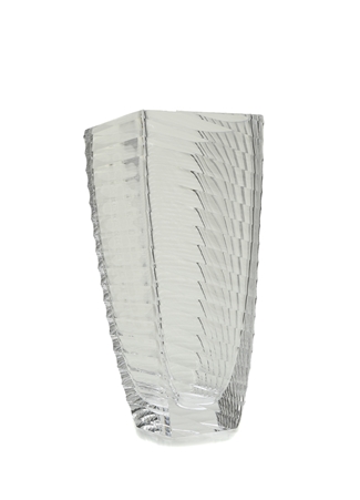 Moser Geometrik Formlu Çizgi Dokulu Kristal Vazo Çok Renkli Moser Geometrik Formlu Çizgi Dokulu Kristal Vazo Çok Renkli