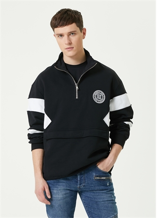 Balmain Erkek SWEATSHIRT Siyah S EU Balmain Erkek SWEATSHIRT Siyah S EU