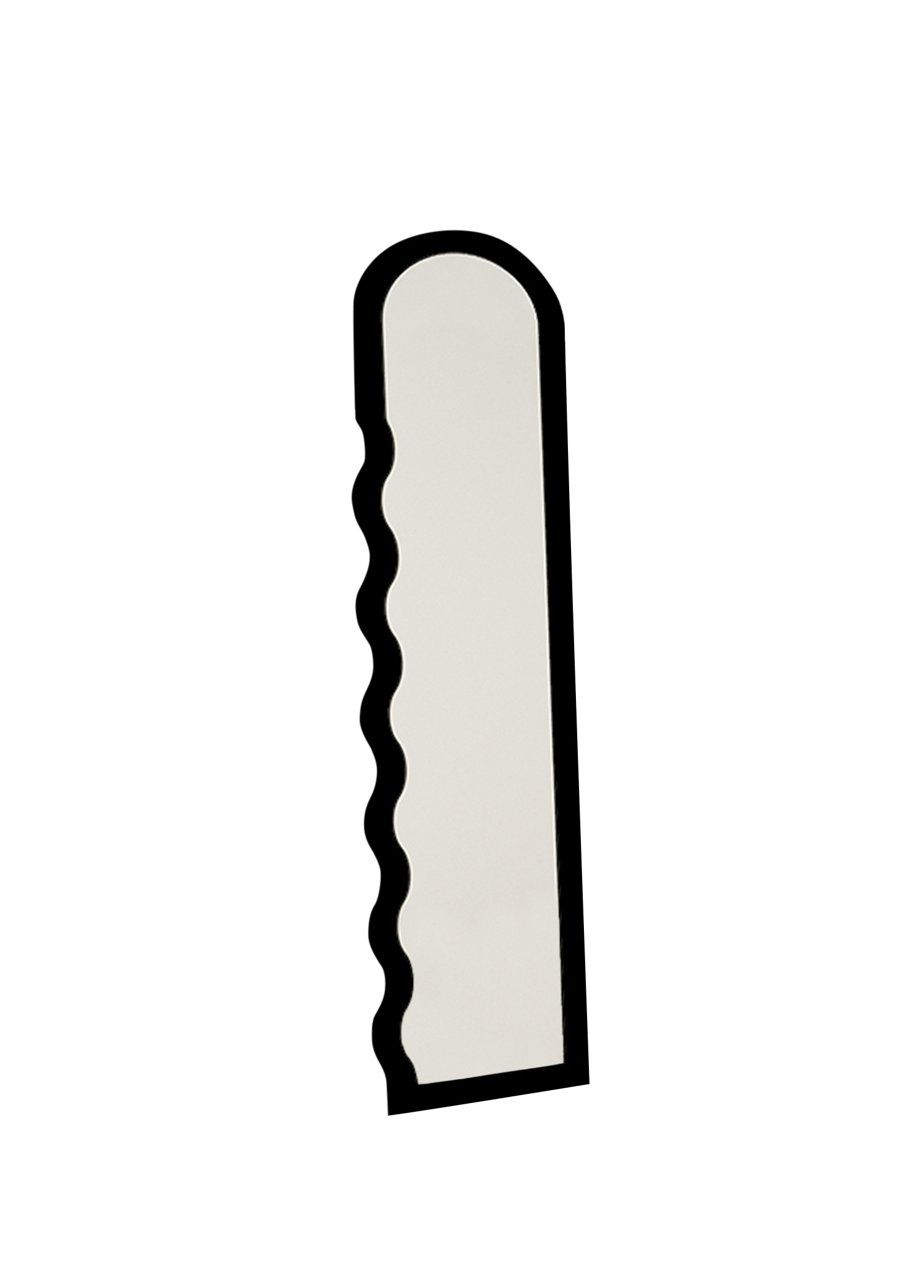 Deekobjects - Lithe Black Full-Length Mirror