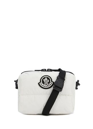 Moncler Kadın Legere Beyaz Çapraz Çanta EU
