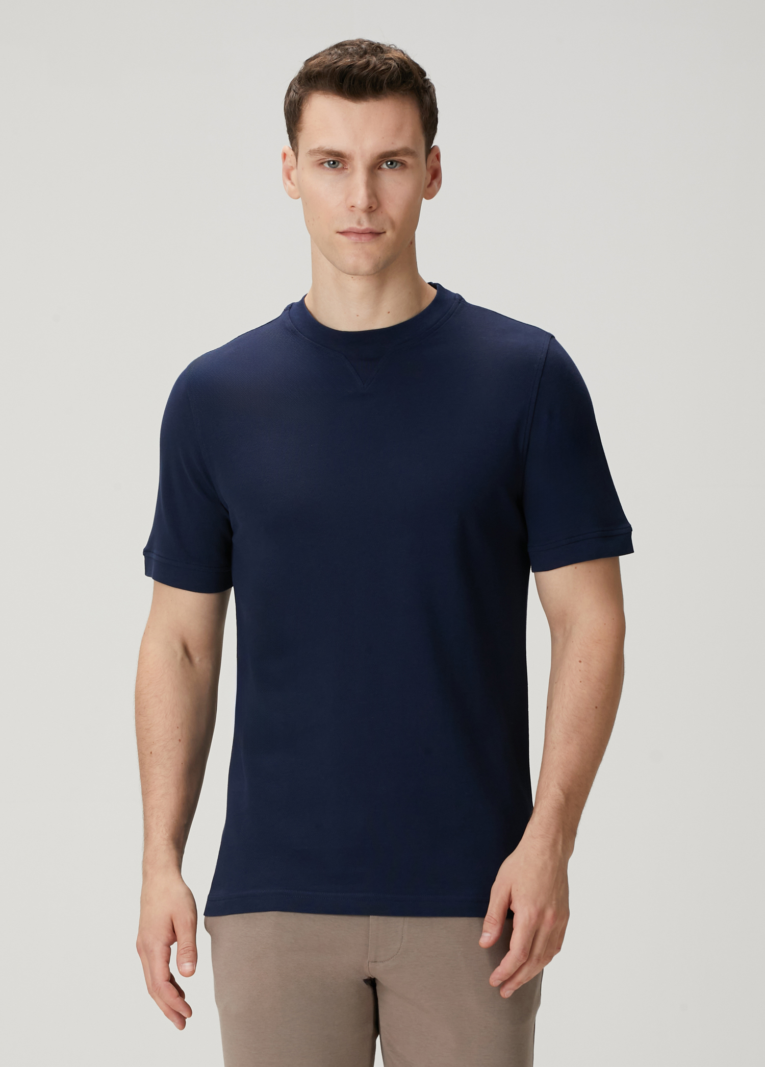 Pal Zileri - Lacivert Basic T-shirt - Lacivert