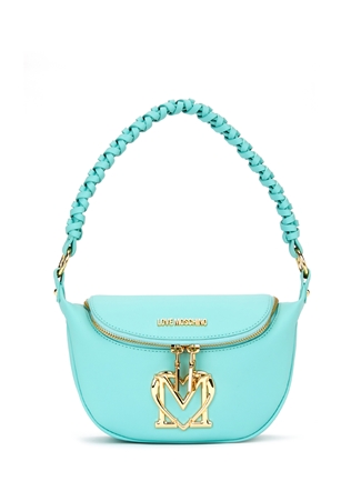 Love Moschino Kadın Su Yeşili Logolu Omuz Çantası Yeşil Eu Love Moschino Kadın Su Yeşili Logolu Omuz Çantası Yeşil Eu
