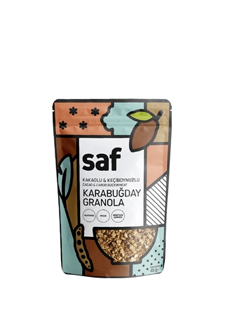 Saf Nutrition Kakaolu Keçiboynuzlu Karabuğday 45gr Granola Eu Saf Nutrition Kakaolu Keçiboynuzlu Karabuğday 45gr Granola Eu