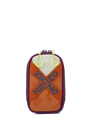 Kenzo Erkek Mor Logo Bantlı Telefon Kılıfı EU