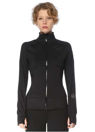 Adidas by Stella McCartney Kadın Truepurpose Midlayer Siyah Sweatshirt XS EU