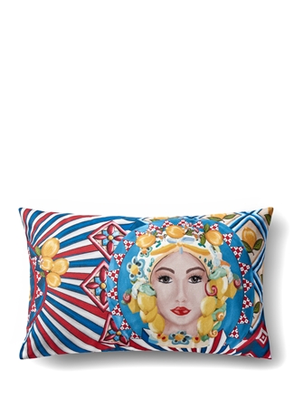 Chiara Alessi Positano Colorblocked 35x50 cm Dekoratif Yastık Çok Renkli Chiara Alessi Positano Colorblocked 35x50 cm Dekoratif Yastık Çok Renkli