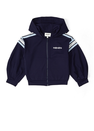 Kenzo Kız Çocuk Lacivert Kapüşonlu Şeritli Sweatshirt Mavi 4 Yaş EU Kenzo Kız Çocuk Lacivert Kapüşonlu Şeritli Sweatshirt Mavi 4 Yaş EU