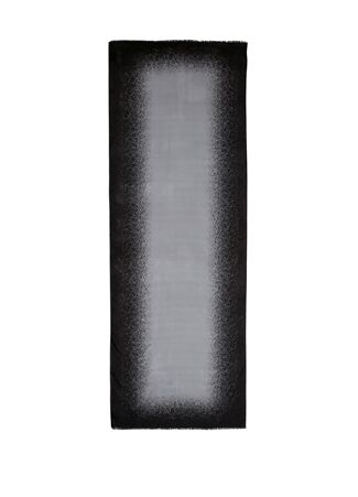 Palzileri Lab Erkek Gri Desenli İpek Atkı EU