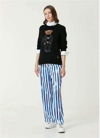 Polo Ralph Lauren Kadın PANTOLON Mavi 4 US Polo Ralph Lauren Kadın PANTOLON Mavi 4 US