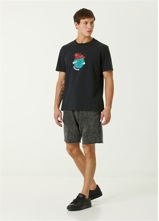 Allsaints Erkek Antrasit Beli Kordonlu Şort Gri S EU