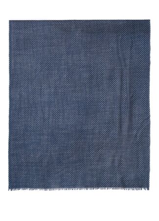 Beymen Collection Erkek Mavi Mikro Desenli Yün Fular EU IT