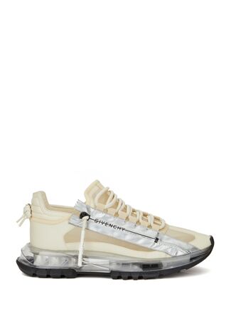 Givenchy Kadın Bej Fermuar Detaylı Sneaker 38 EU