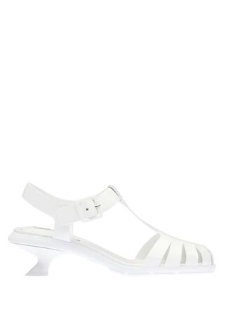 Miu Kadın Sandalet Beyaz 35.5 Eu