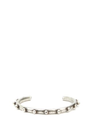 Academia Kadın Top Dokulu Kelepçe Bileklik Gri EU