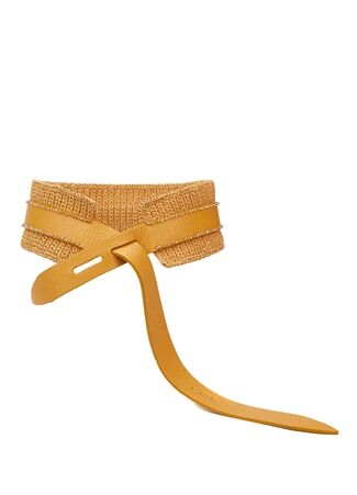 Katun Kadın Crystal Diana Sarı Kemer EU Katun Kadın Crystal Diana Sarı Kemer EU