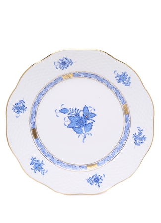 Herend Apponyi Mavi Desenli 21 cm Porselen Tabak Mavi Herend Apponyi Mavi Desenli 21 cm Porselen Tabak Mavi