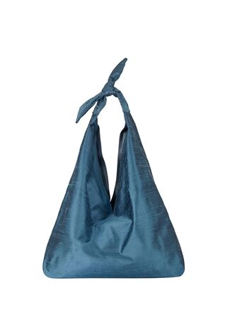 Jimba Kadın Lena Mavi İpek Çanta Eu