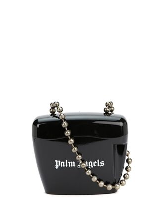 Palm Angels Kadın Siyah Logo Detaylı Çanta EU Palm Angels Kadın Siyah Logo Detaylı Çanta EU