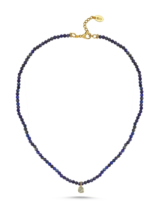 Berrin Özkan Kadın Lapis Elmas Damla Kolye EU Berrin Özkan Kadın Lapis Elmas Damla Kolye EU