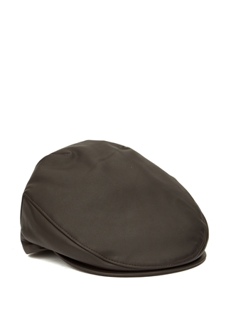 Doria Erkek Siyah Deri Şapka Kahverengi 57 EU Doria Erkek Siyah Deri Şapka Kahverengi 57 EU